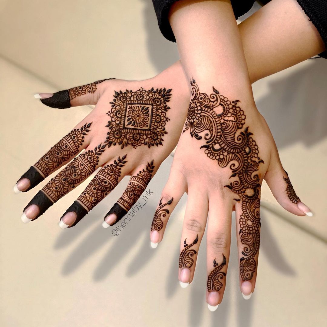 [100+ New] Modern Back Hand Mehndi Designs 2025 Must Check | Ocean Of Jobs